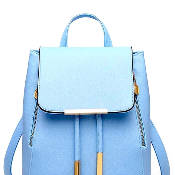 Bags | Skyblue Backpack | Poshmark